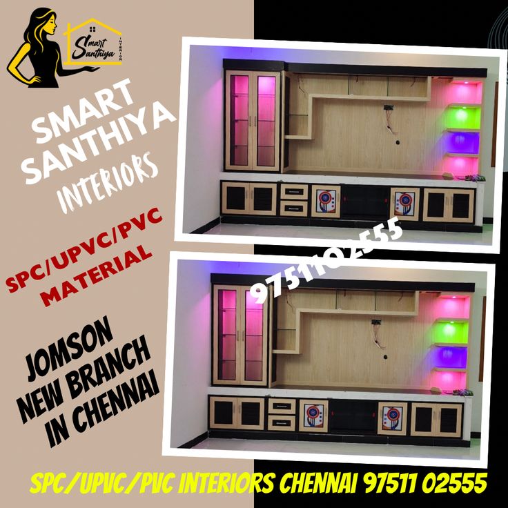 Smart Santhiya PVC TV Showcase Chennai 9751102555